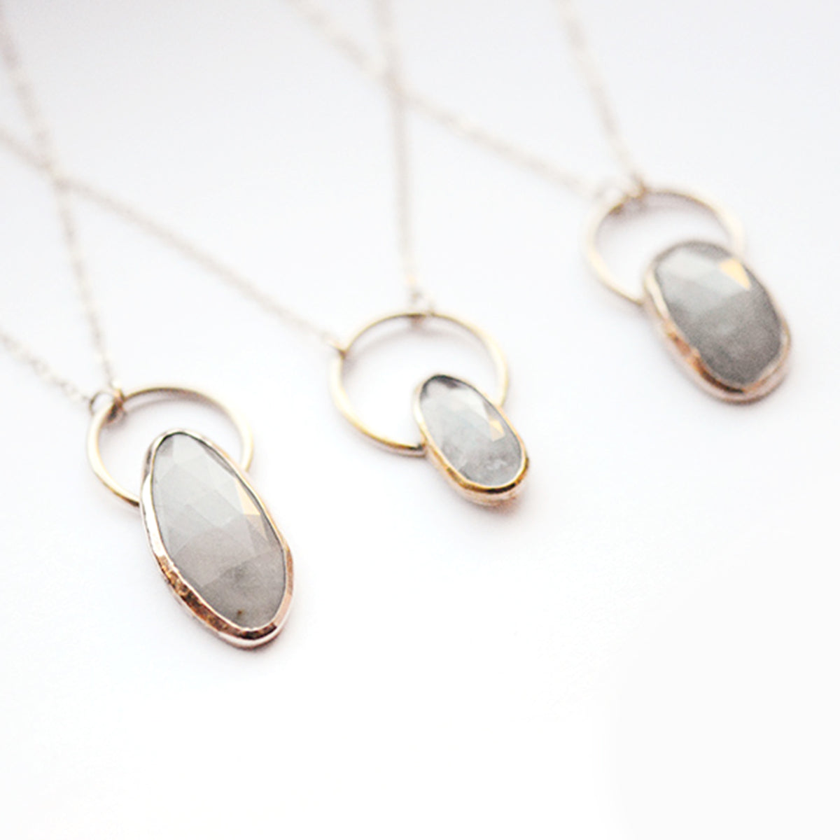 Heritage Collection - Bezel Set Stone Jewelry – Porcelain and Stone