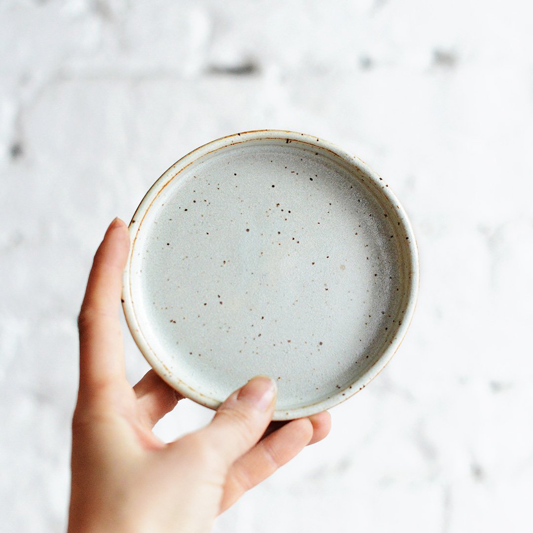 Small Plate - Dish – Porcelain and Stone